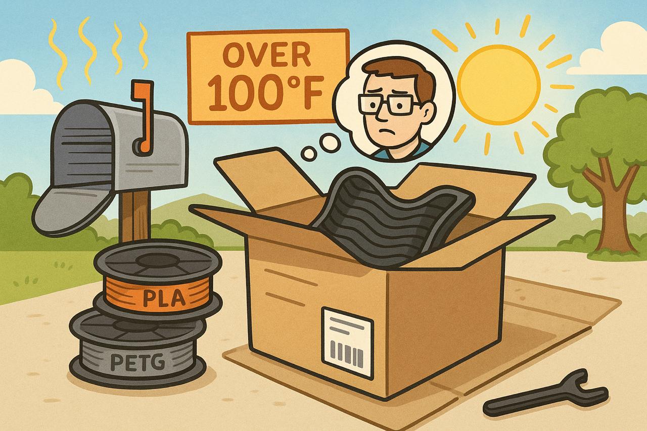 When 3D Prints Melt in the Mail: A Filament Wake-Up Call | Gadget Wisdom